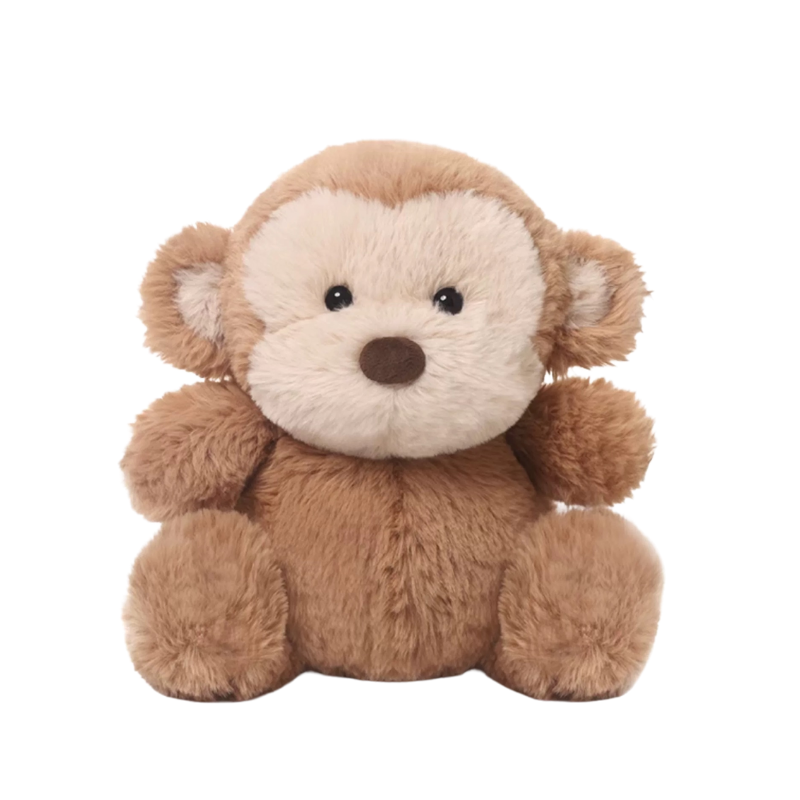 Weighted Stuffed Mochi Monkey – plushwarmhug